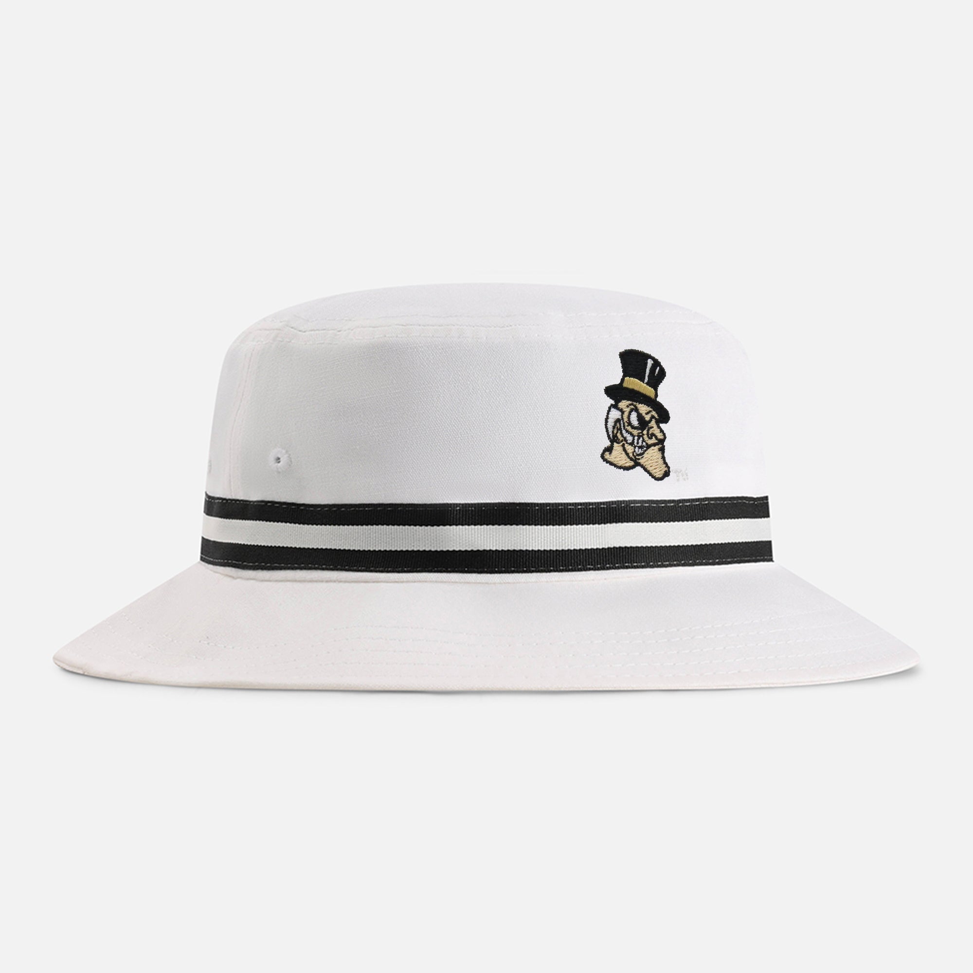 Wake Forest University "Deacon Head" Bucket Hat – Imperial