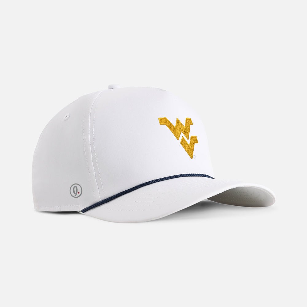 West Virginia University "Flying WV" 5-Panel Performance Rope Hat ...