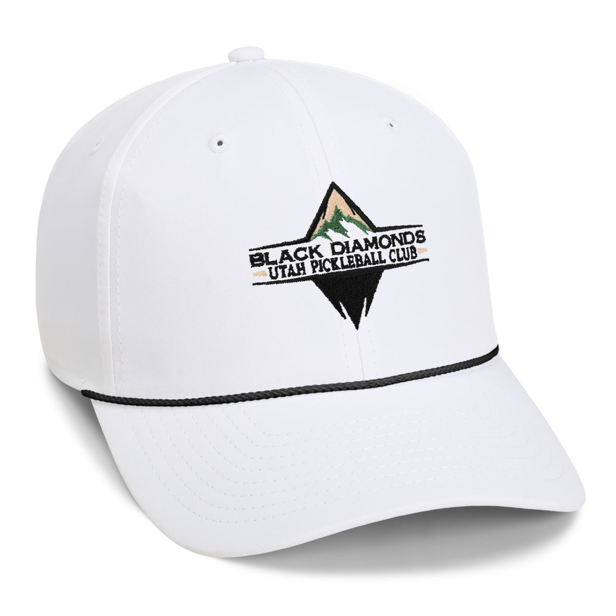 Utah Pickleball Collection - 6-Panel Performance Rope Cap – Imperial