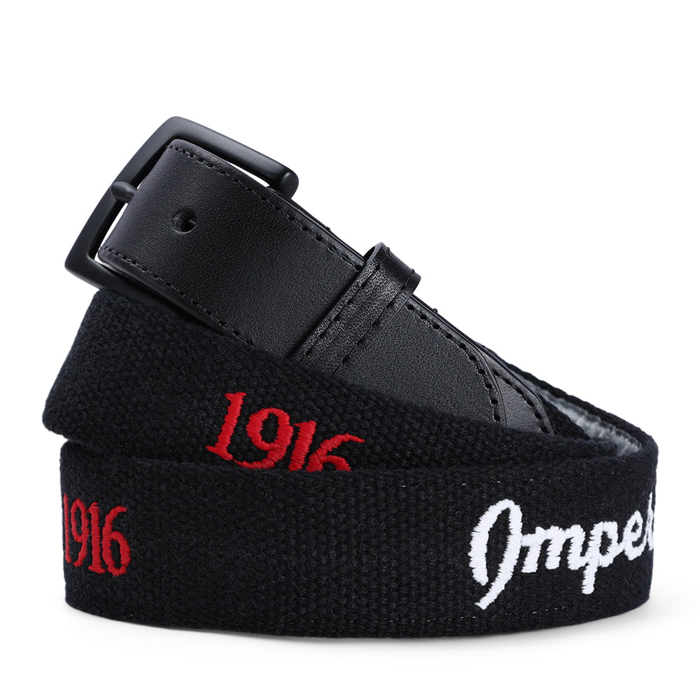 The Imperial Belt - Black Leather