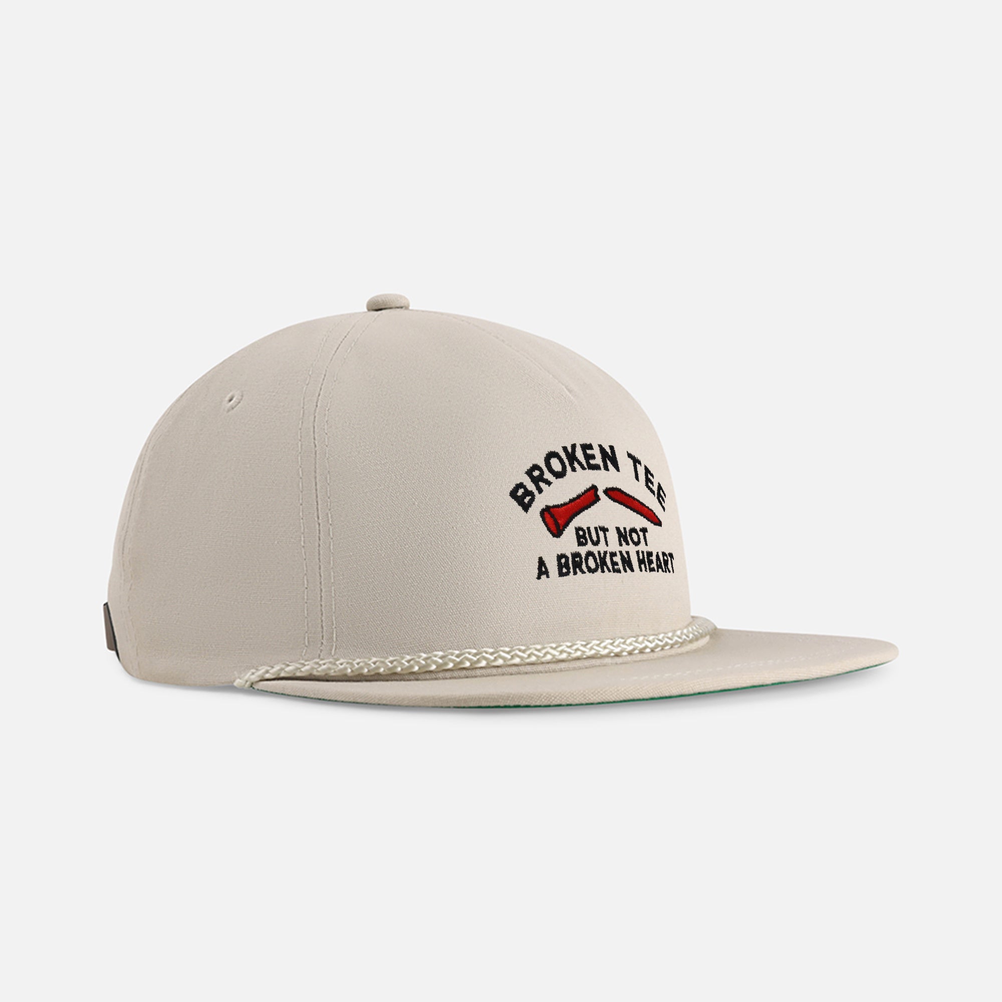 "Broken Tee, But Not A Broken Heart" Original Rope Hat – Imperial