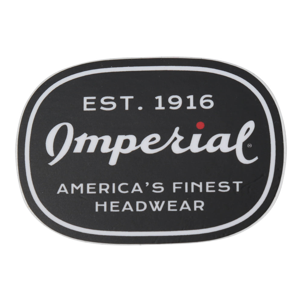 Imperial Sticker - Oval